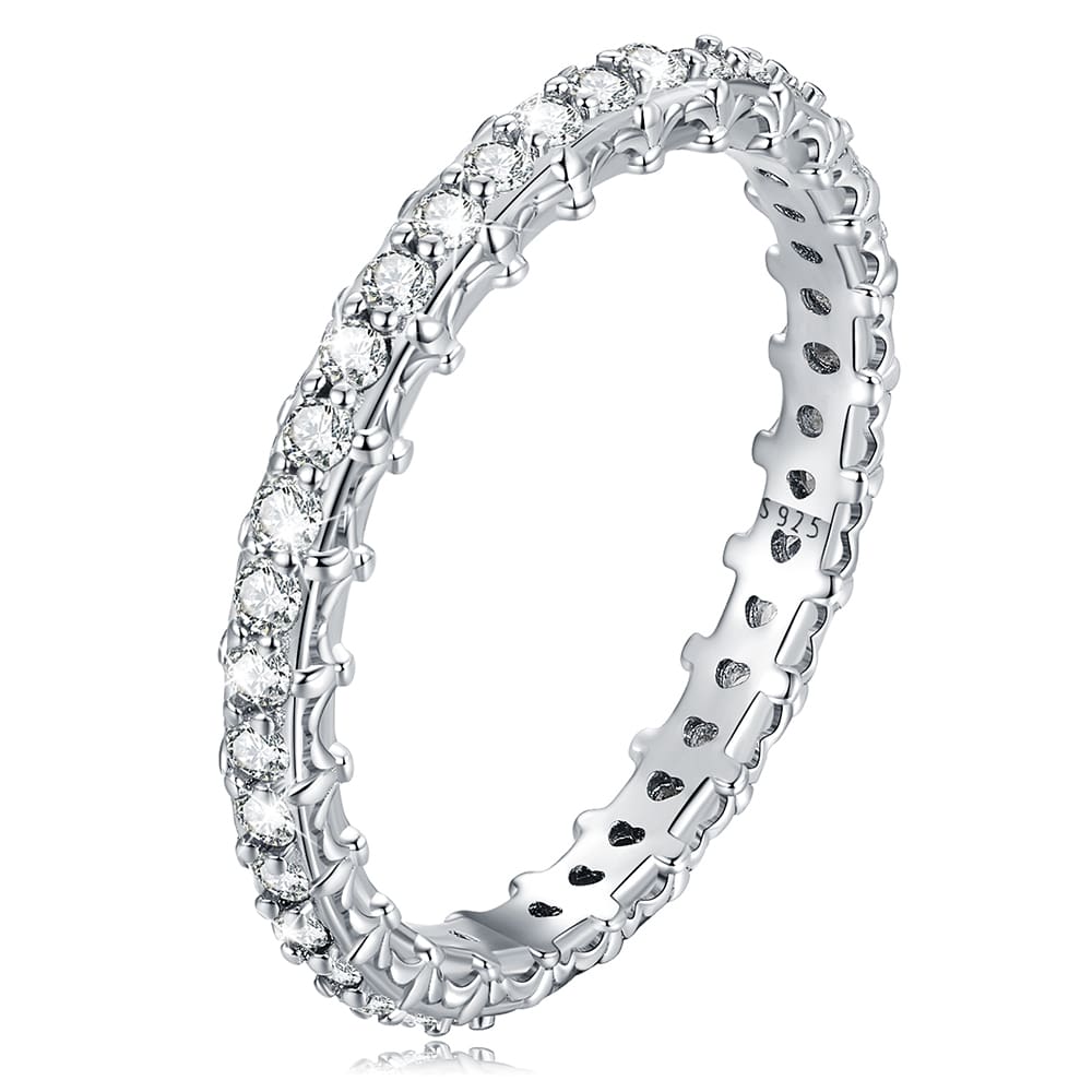 Solid 925 Signature Silver Savvy Ring - 925 Signature Silver